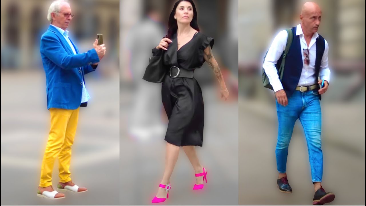 Street Style in Milan What are People wearing in Italy? - YouTube