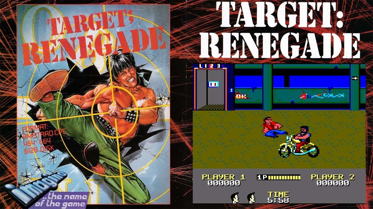 Target Renegade - AMSTRAD CPC - FULL GAME - YouTube
