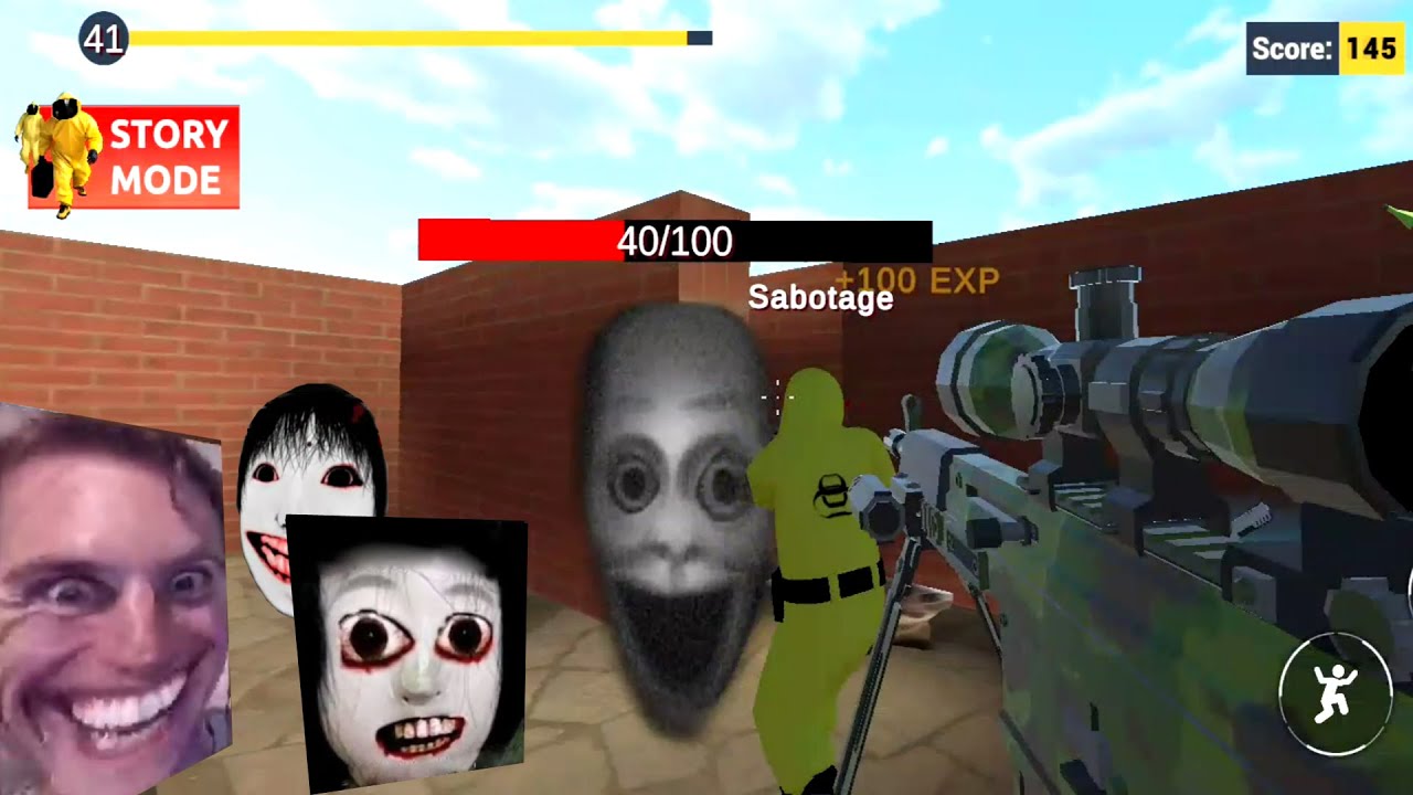 Nextbots Sandbox Playground - HUMANS VS NEXTBOTS 120 - YouTube