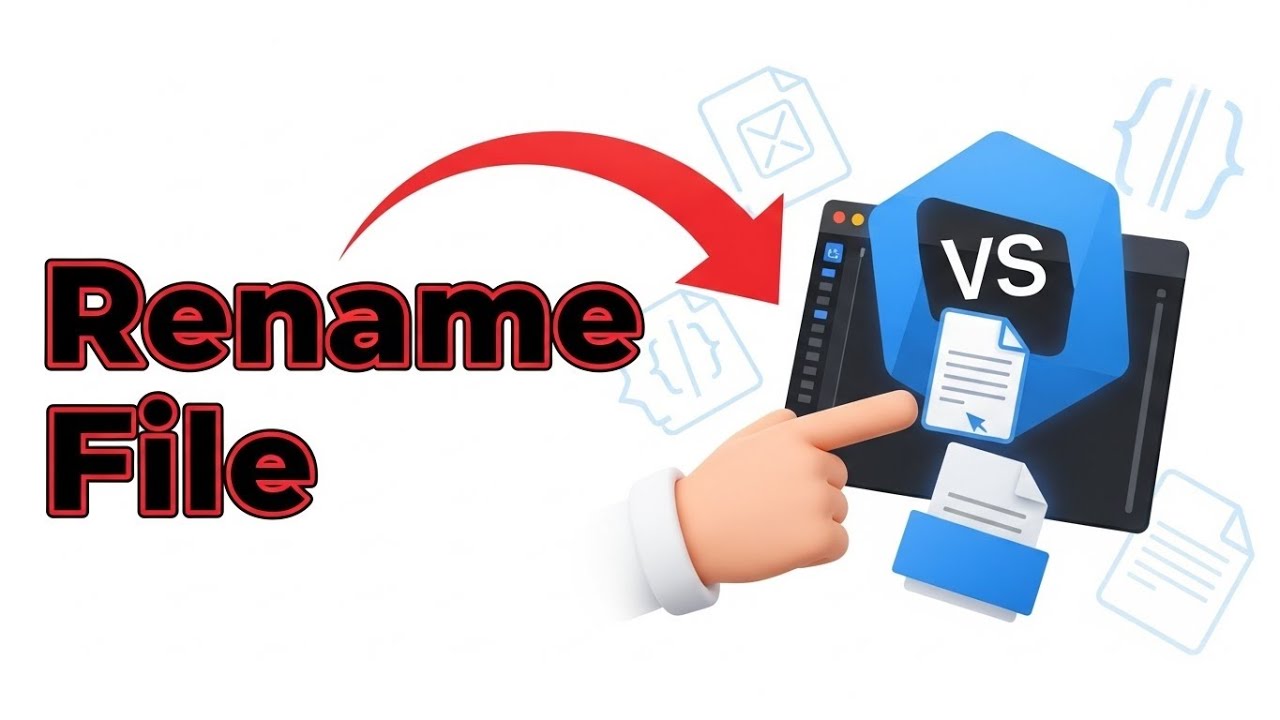 How To Rename File Visual Studio Code - YouTube