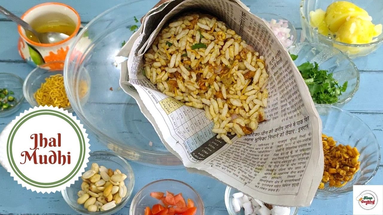 Kolkata Style Jhal Mudhi Recipe at Home | Jhal Muri | झालमूड़ी | Muri ...