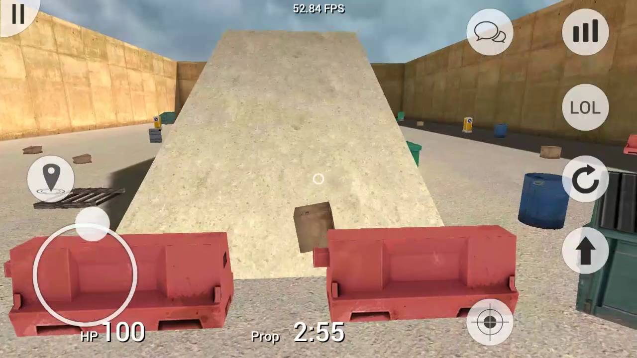 Prop hunt portable - YouTube