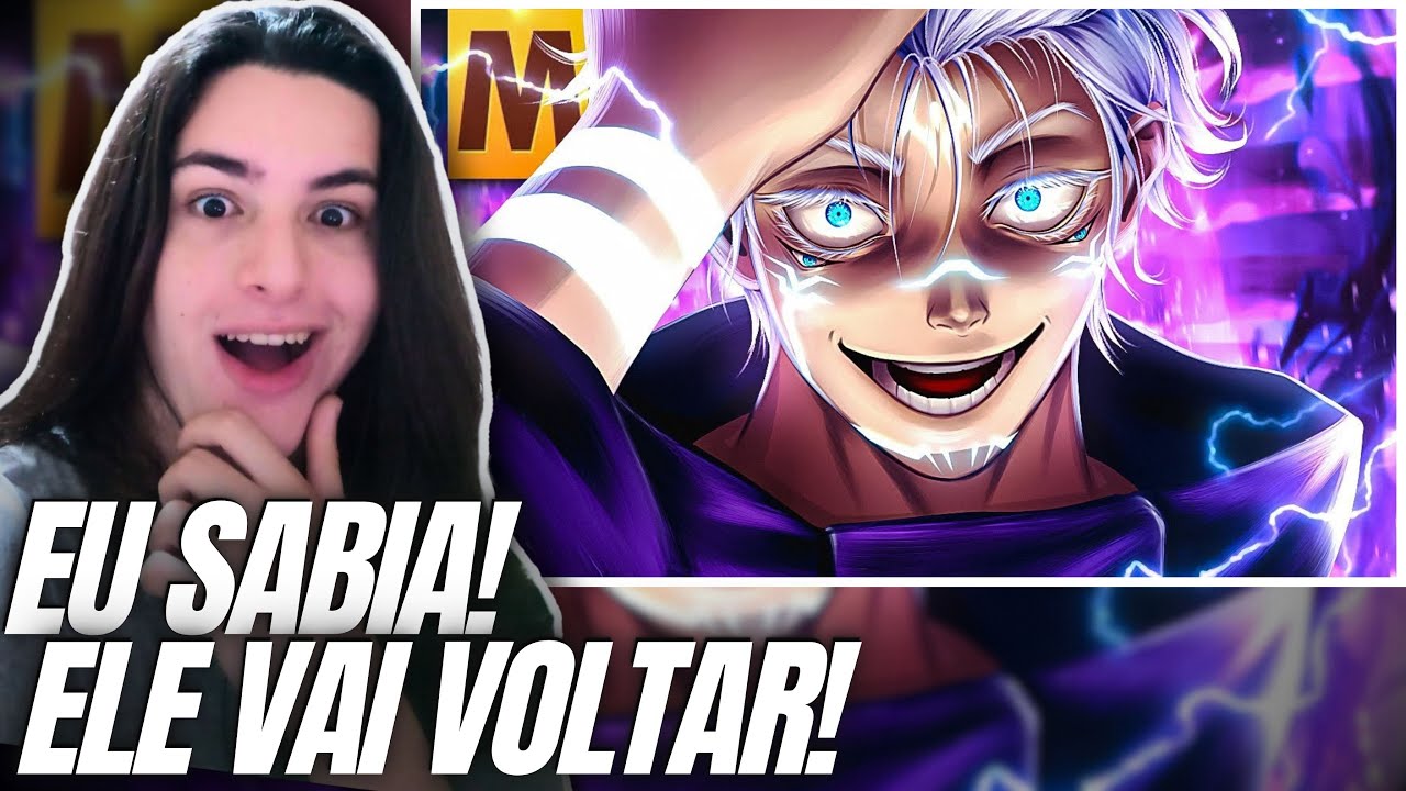 BRISOU FOI TODAS! REAGINDO A Tipo Satoru Gojo 😈 (Jujutsu Kaisen ...