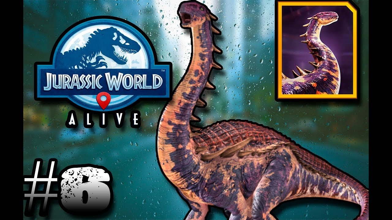 EL INCREÍBLE NODOPATOSAURUS!!! | Jurassic World Alive #6 - YouTube