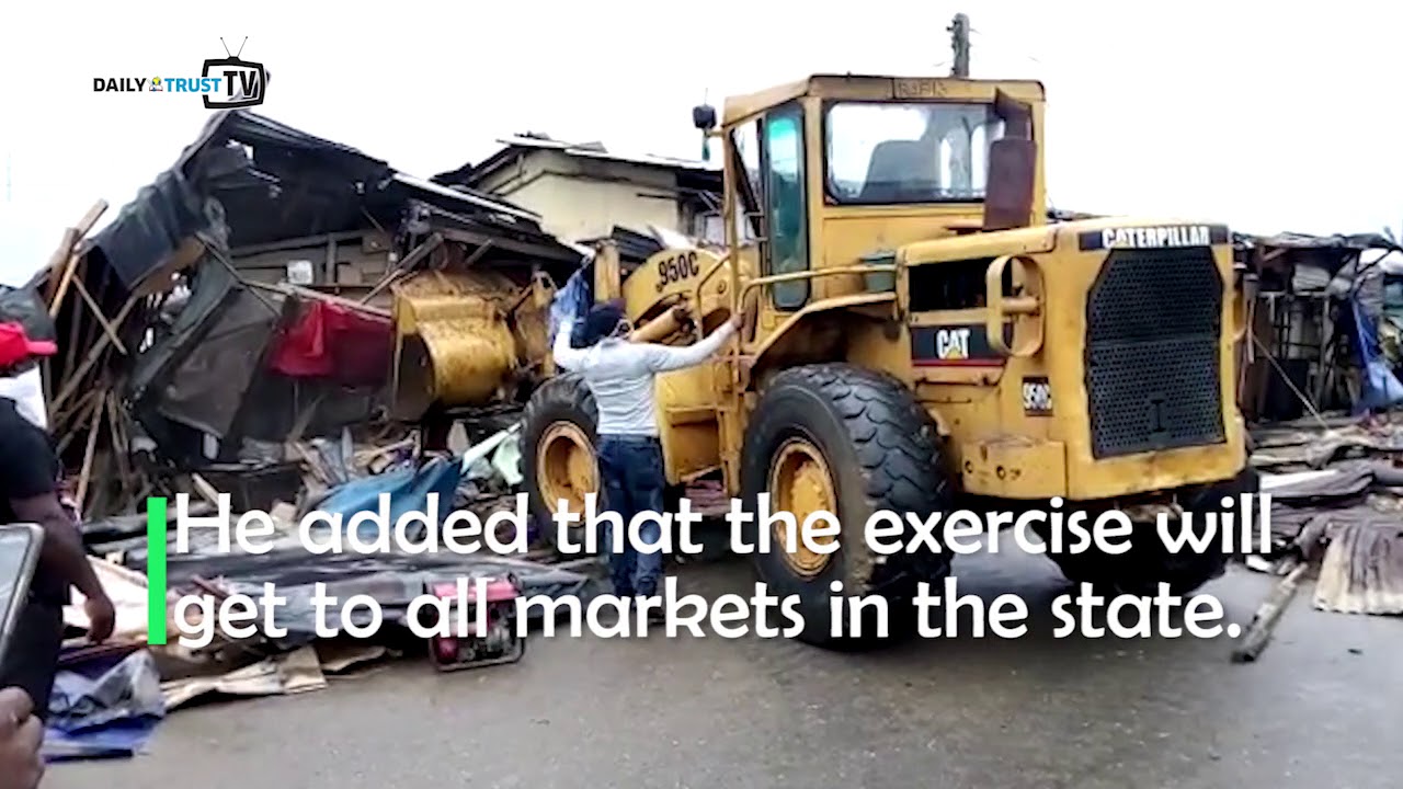 Bayelsa demolishes illegal structures at Swali market to ensure social ...