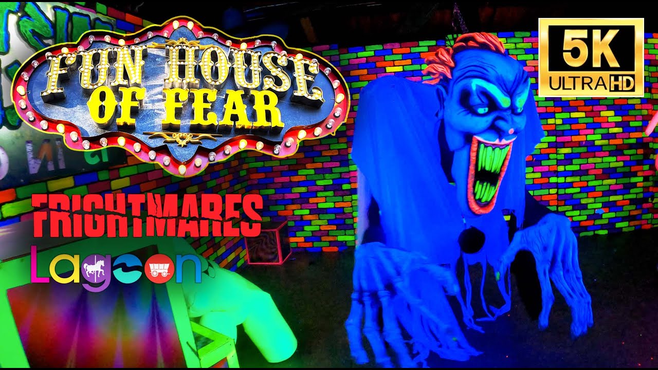 Fun House of Fear POV (5K) | Frightmares 2021 | Lagoon Amusement Park ...
