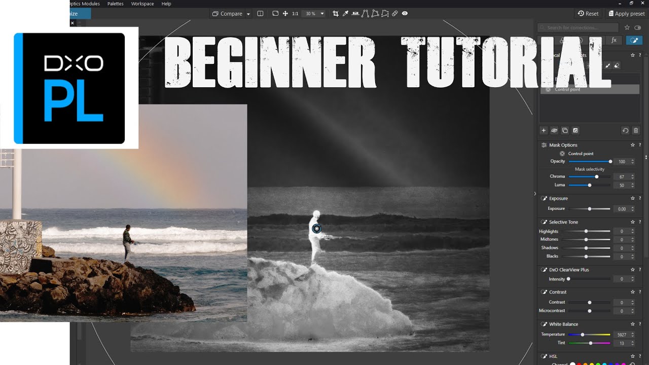 Simple DXO PHOTOLAB 7 TUTORIAL For Beginner Who are New to Photo ...