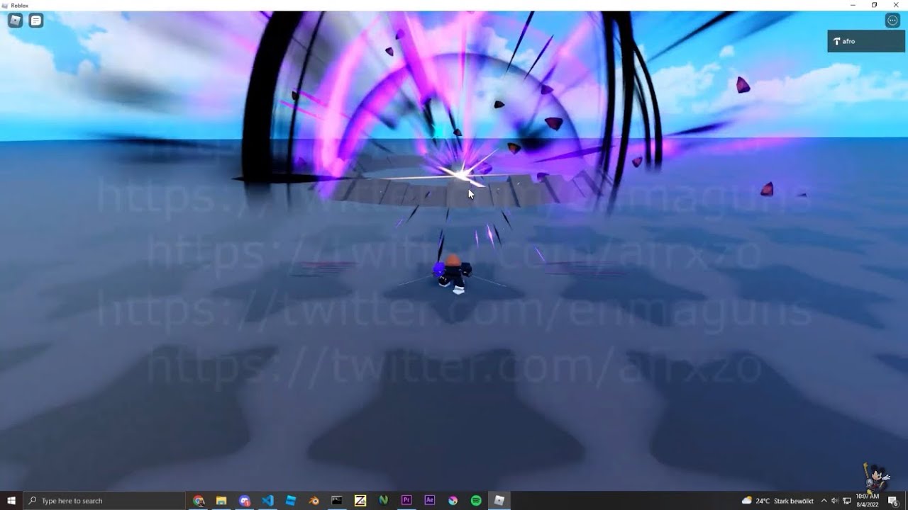 Cross Slash | Roblox Studio - YouTube