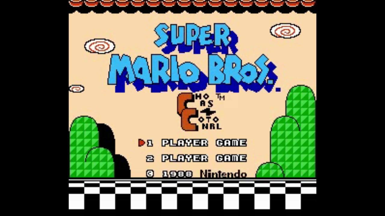 SMB Hack Longplay - Super Mario Bros. Chaos Control - YouTube