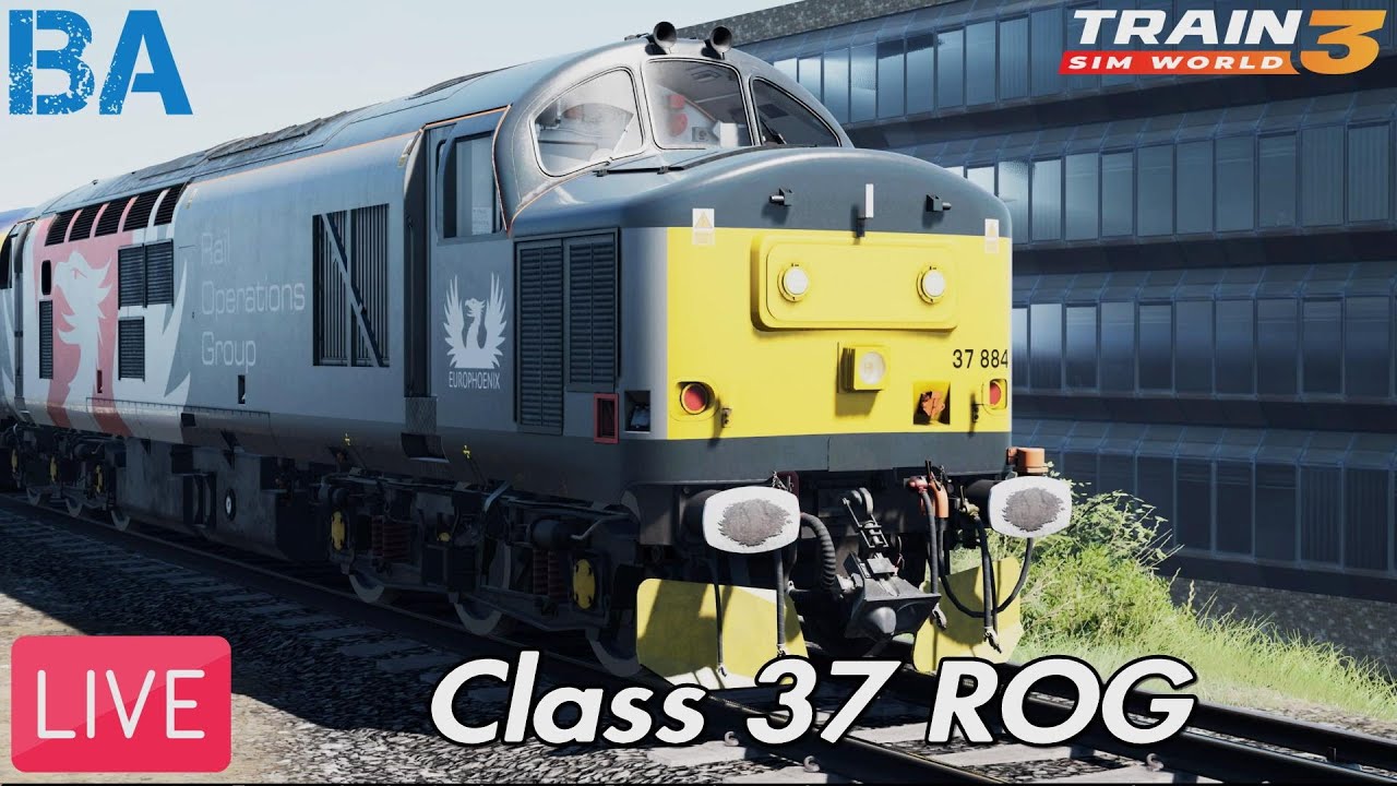 Train Sim World 3 LIVE - Class 37 ROG (22/03/23) - YouTube