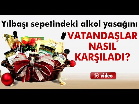 Vatandaşlar Yılbaşı Sepetindeki İçki Yasağını Değerlendirdi