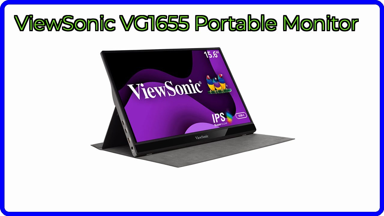 REVIEW (2025): ViewSonic VG1655 Portable Monitor. ESSENTIAL details. - YouTube