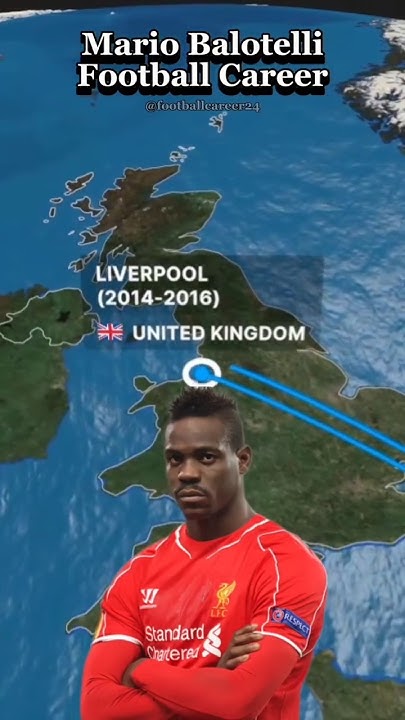 Mario Super Balotelli Football Career 😈#music #sports #trending #bola #soccer #football - YouTube