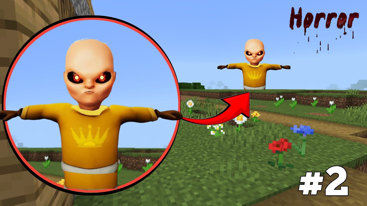 i Found Scary BABY IN YELLOW in Minecraft😰 MINECRAFT HORROR | Part 2 ...