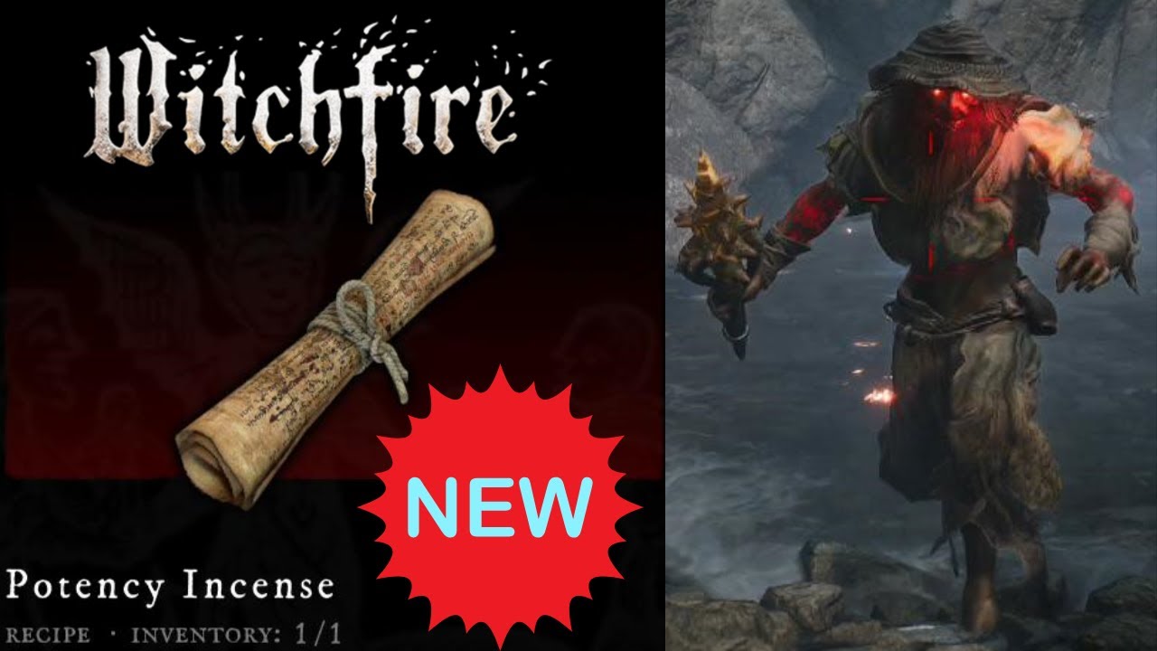 Witchfire (TBU). Trouver la Recette "Potency Incense". Mini Boss ...