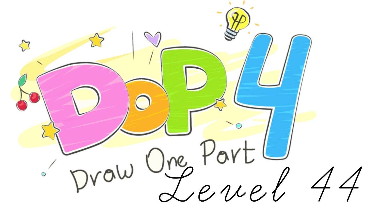 DOP 4: Draw One Part Level 44 - YouTube