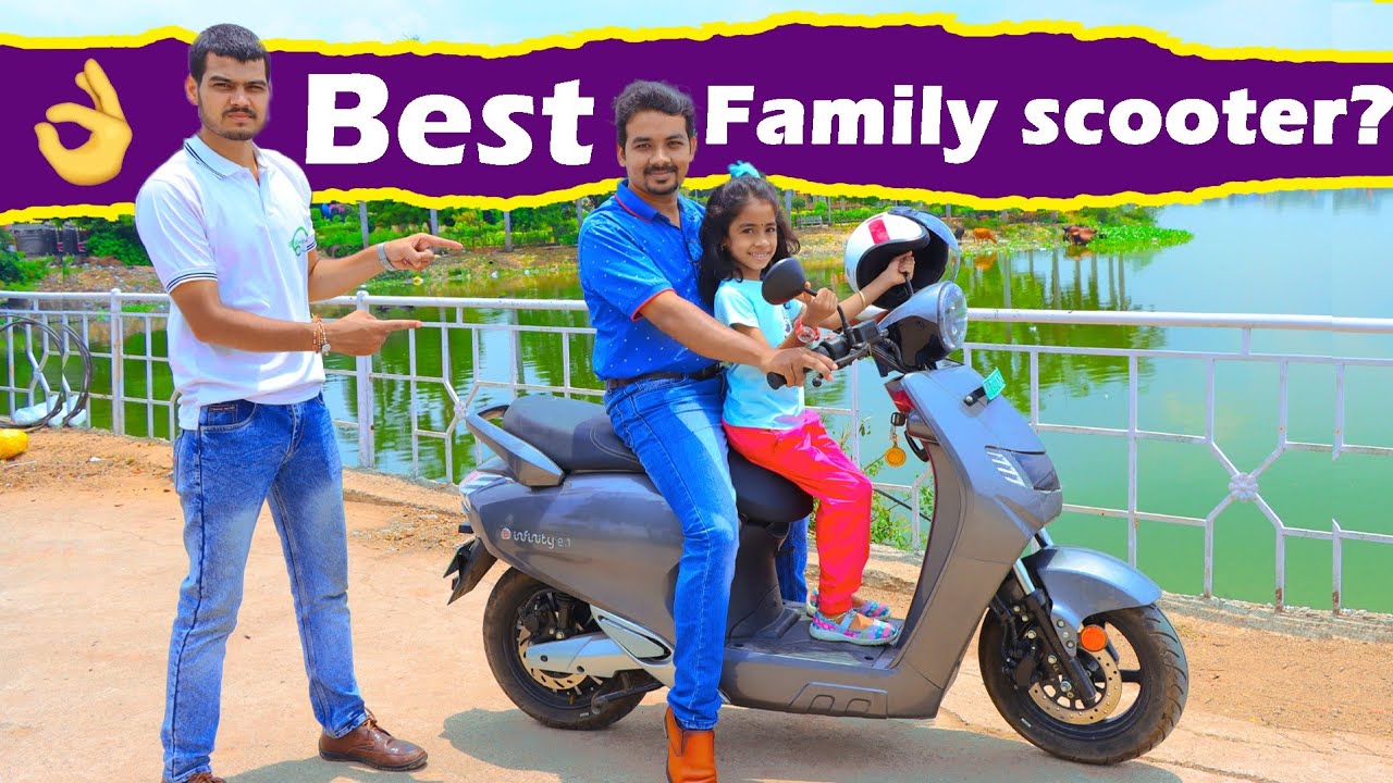 Best Family Scooter? । Bounce Infinity Customer's Review। EvHindi - YouTube
