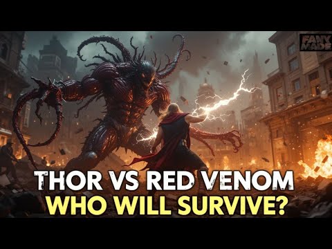 🔥Thor vs Red Venom: War of Vengeance A Fan-Made Cinematic Fight Scene 😡 ...