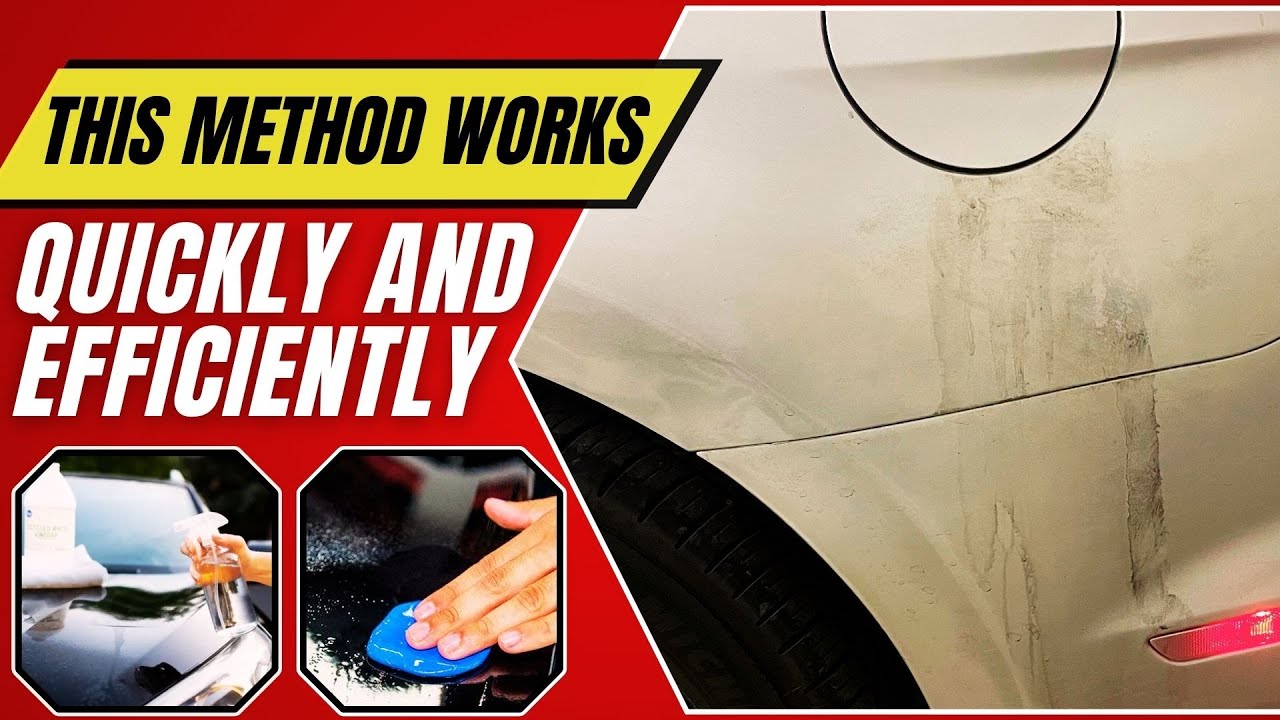 How to Remove Gasoline Stains from Your Car’s Paint - YouTube