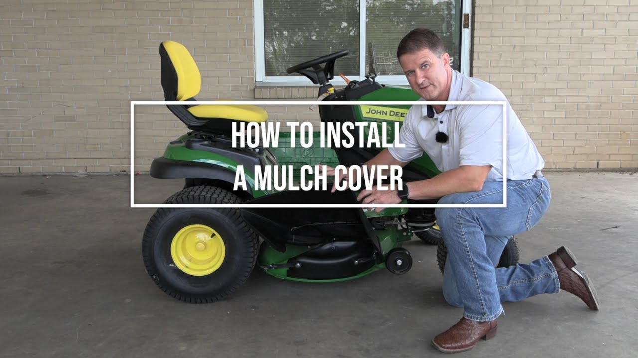 How to install a GY00115 Mulch Cover - YouTube