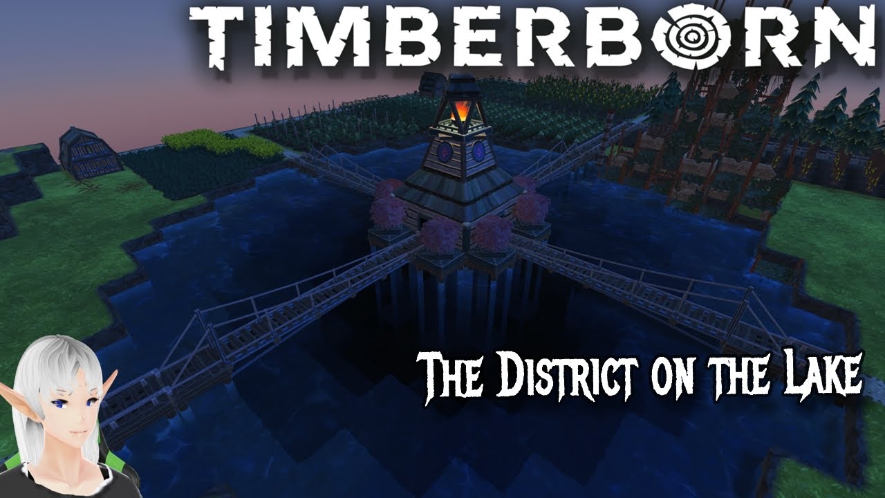 Timberborn - Update 4 - The District on the Lake - YouTube