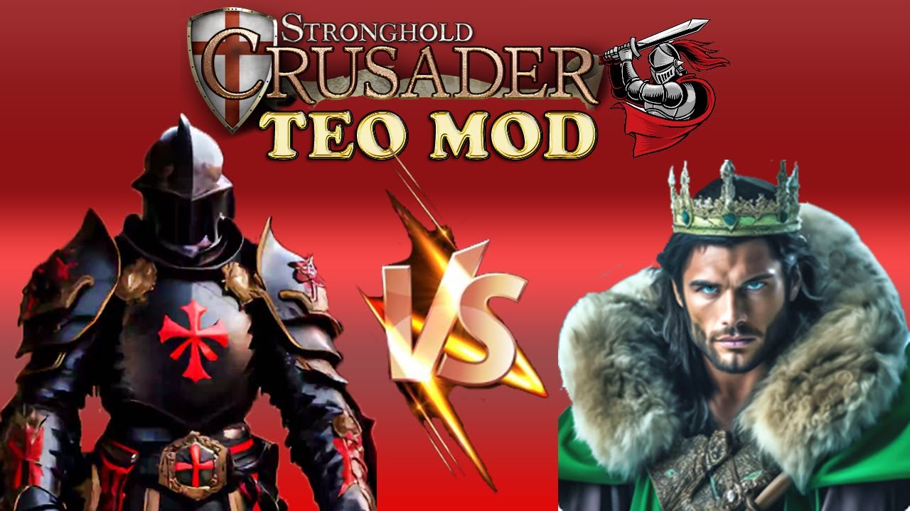 INQUISITOR VS JOHN LANDLESS |AI Battle|Stronghold Crusader Teo Mod ...