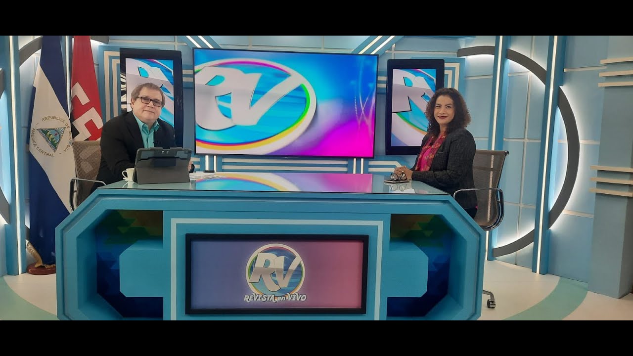 Reyna Rueda, alcaldesa de Managua en la Revista en Vivo, miércoles 1 de ...