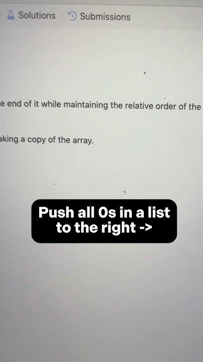 Coding Datastructuresandalgorithmsinpython Algorithm Leetcode Python Youtube