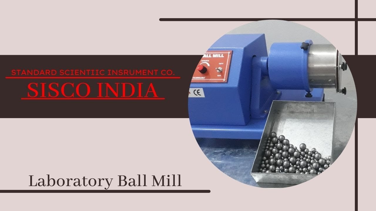Laboratory Ball Mill - YouTube