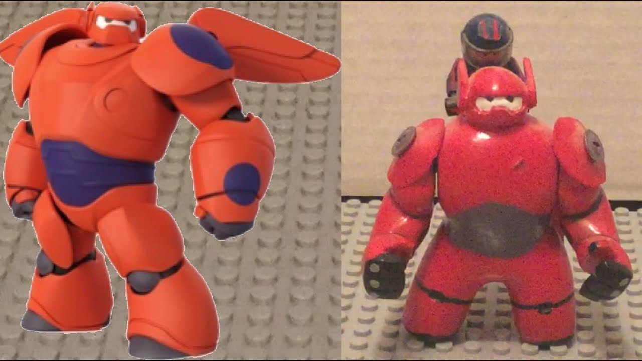 Custom LEGO Baymax 2.0 big-fig - YouTube