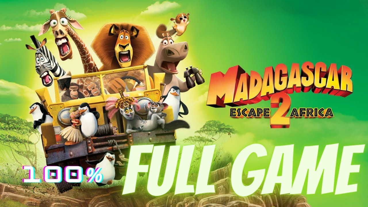 Madagascar 2 Escape Africa FULL GAME Walkthrough Longplay(PC) - YouTube