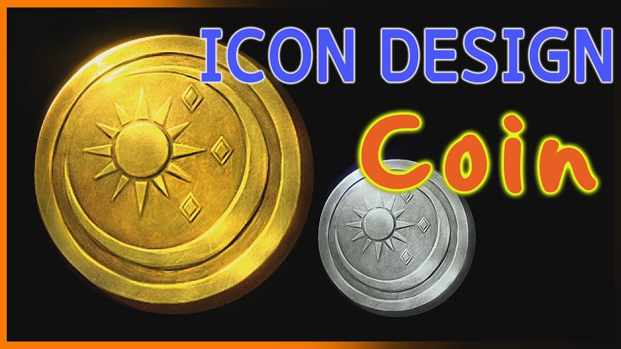 [동전] Coin 디테일올리기 GUI ICON -speed painting - YouTube