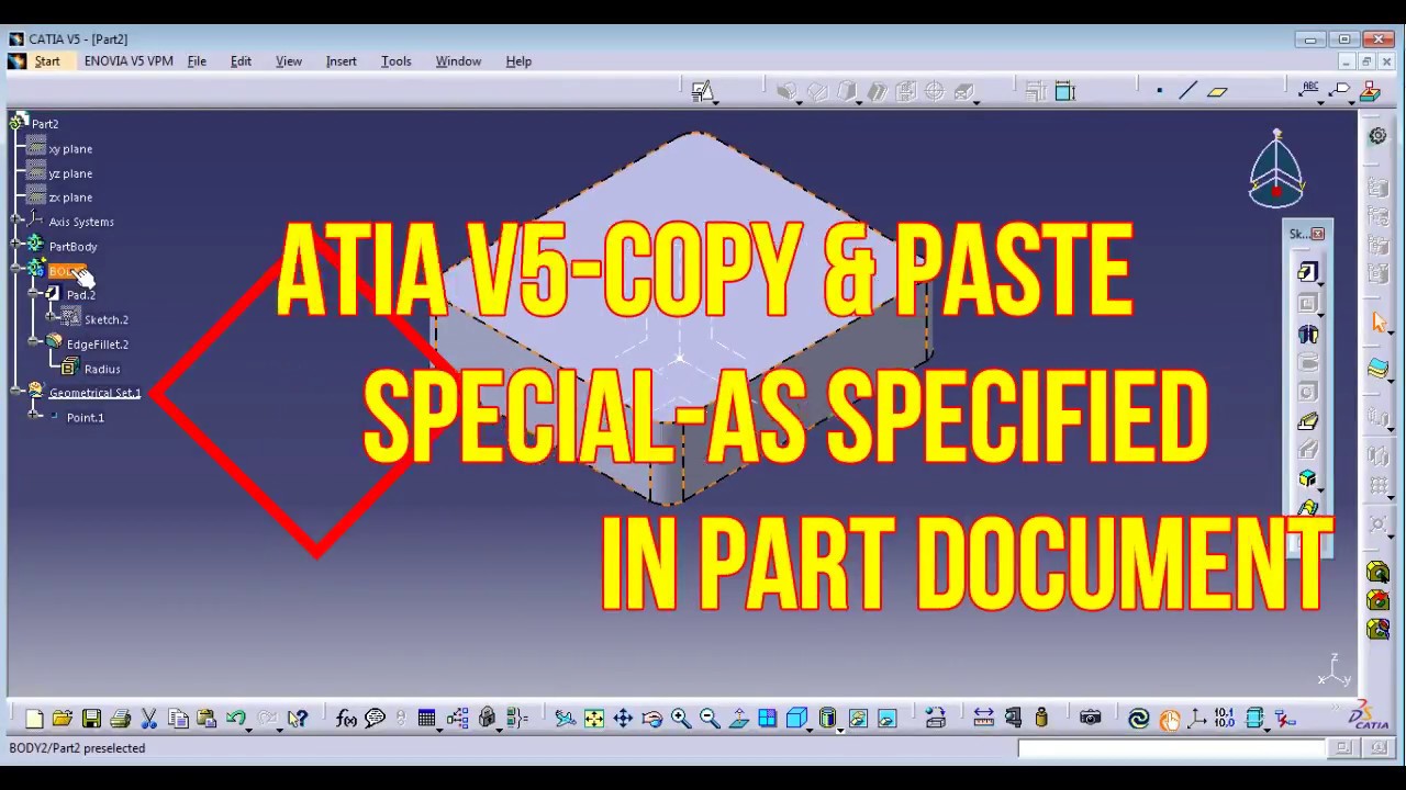 CATIAV5 HOW TO USE PASTE SPECIAL AS RESULT AS SPECIFIED IN PART catiav5-how-to-use-paste-special-as-result-as-specified-in-part