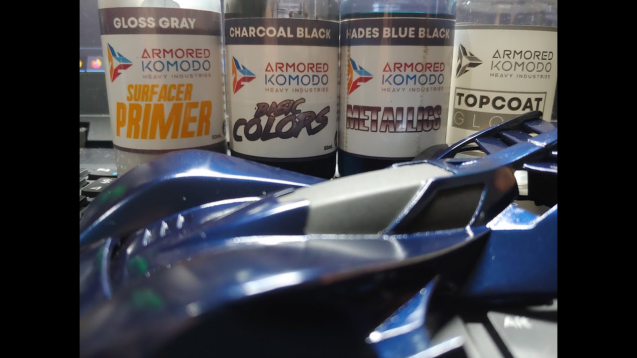 Repainted my old min4wd using ArKom paints - YouTube