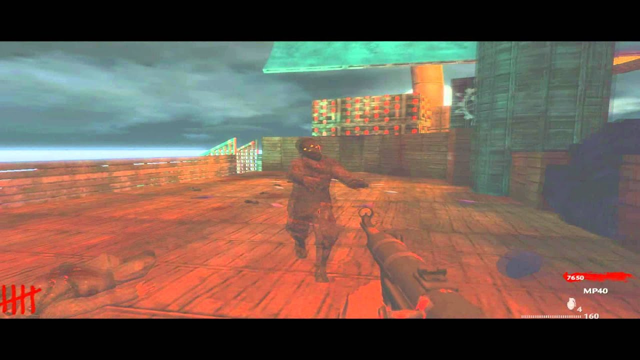 Call of Duty World At War Custom Zombie Map Pirate Ship Part 1 - YouTube
