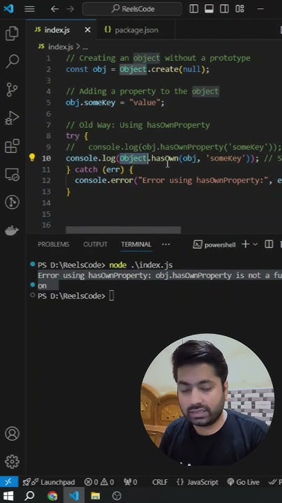 hasOwn | ES13 | JavaScript #frontenddevelopment #frontendinterview #javascript #frontendengineer ...