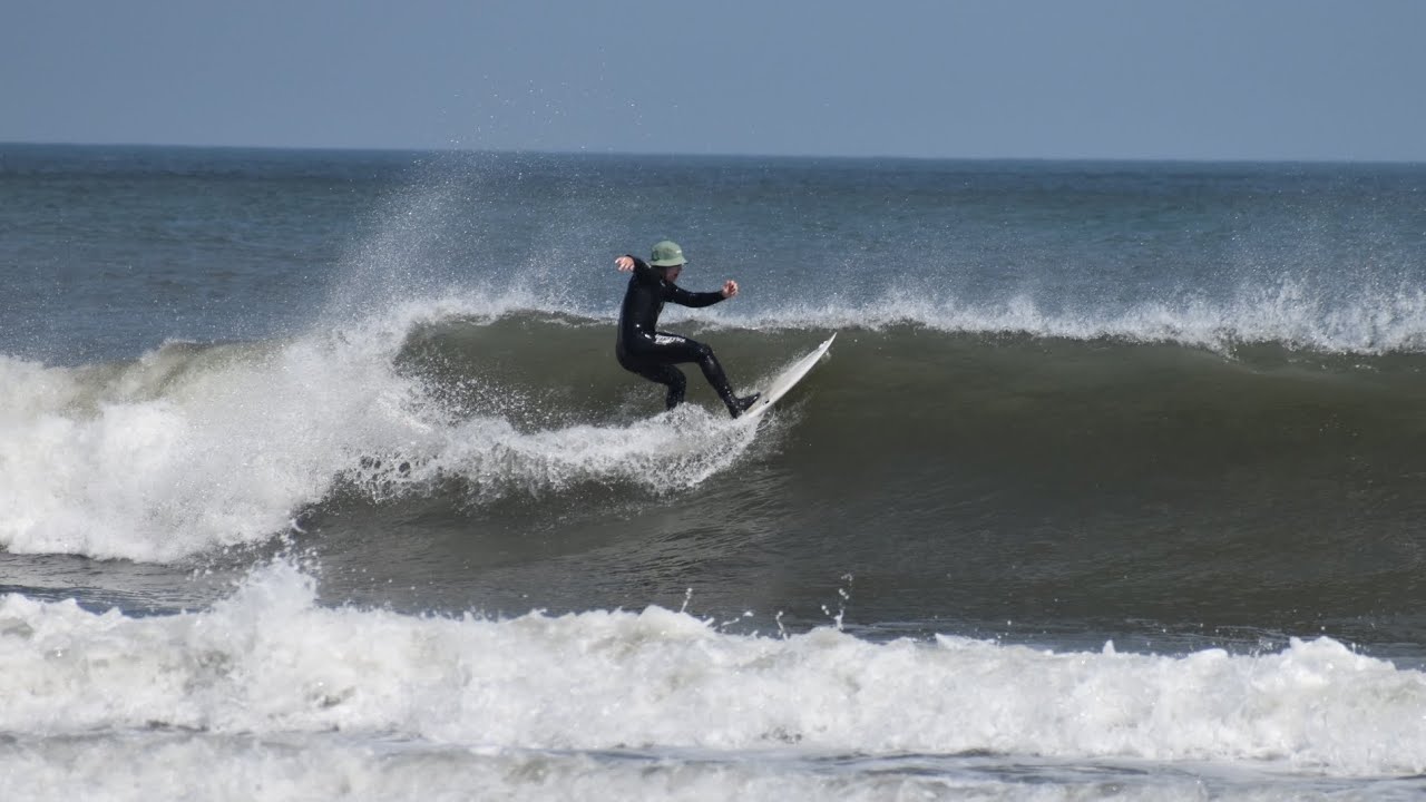 NJ Surfing - Super Fun Spring Waves! - YouTube
