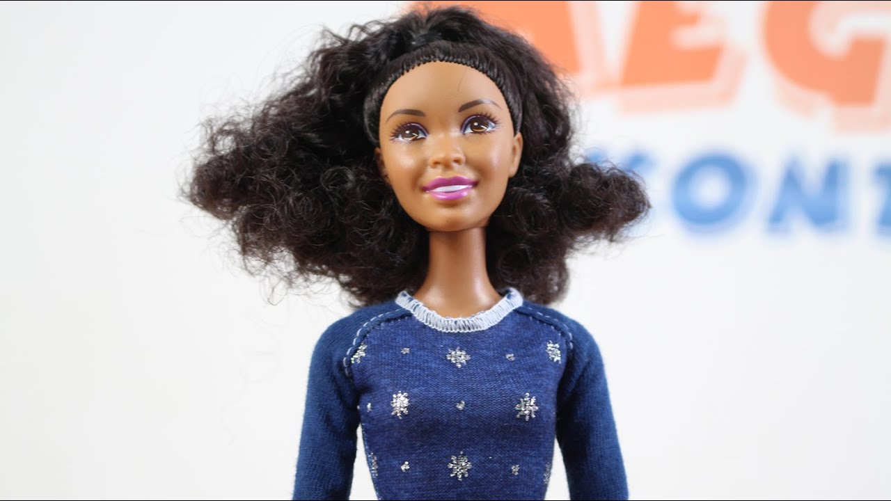 Barbie Fashionistas - Modne Przyjaciółki - Nikki - Silver Stars - DFT85 ...