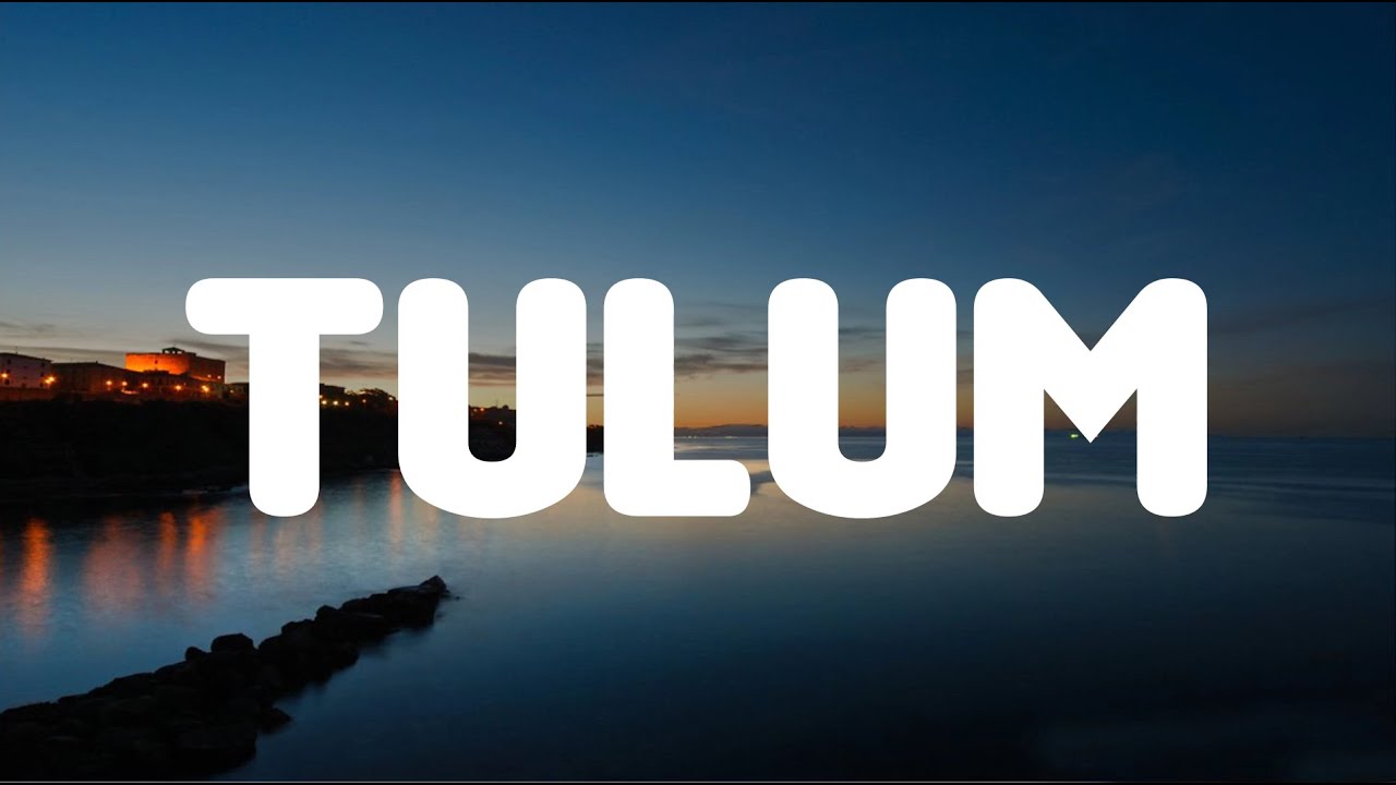 Peso Pluma, Grupo Frontera - TULUM (Letra/Lyrics) - YouTube