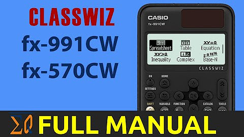 Casio FX-991CW and FX-570CW Calculator Tutorial Videos - YouTube