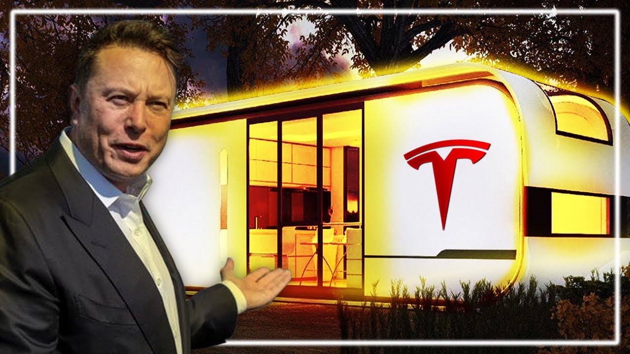 Elon Musk's New Tiny House For Sustainable Living - YouTube