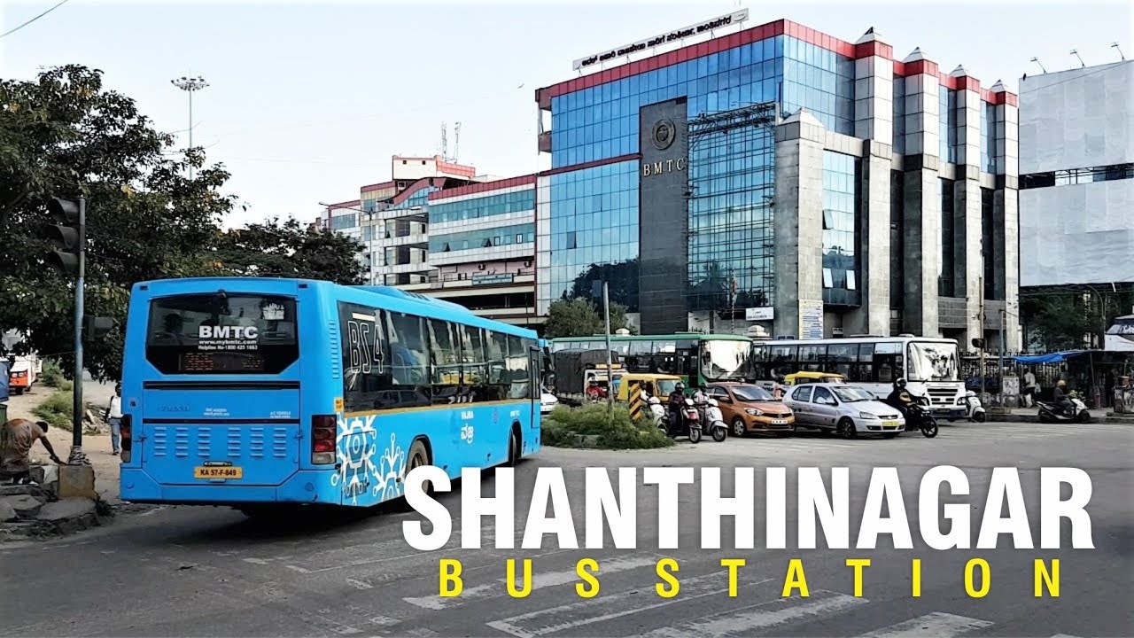 Bmtc bus Terminal Shanthingar, Bengaluru - YouTube