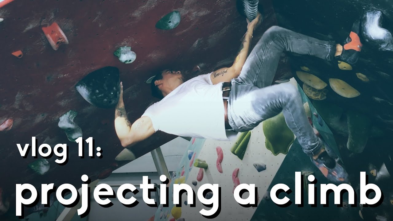 Projecting a bouldering problem step by step at Cliffs of ID | vlog 11 ...