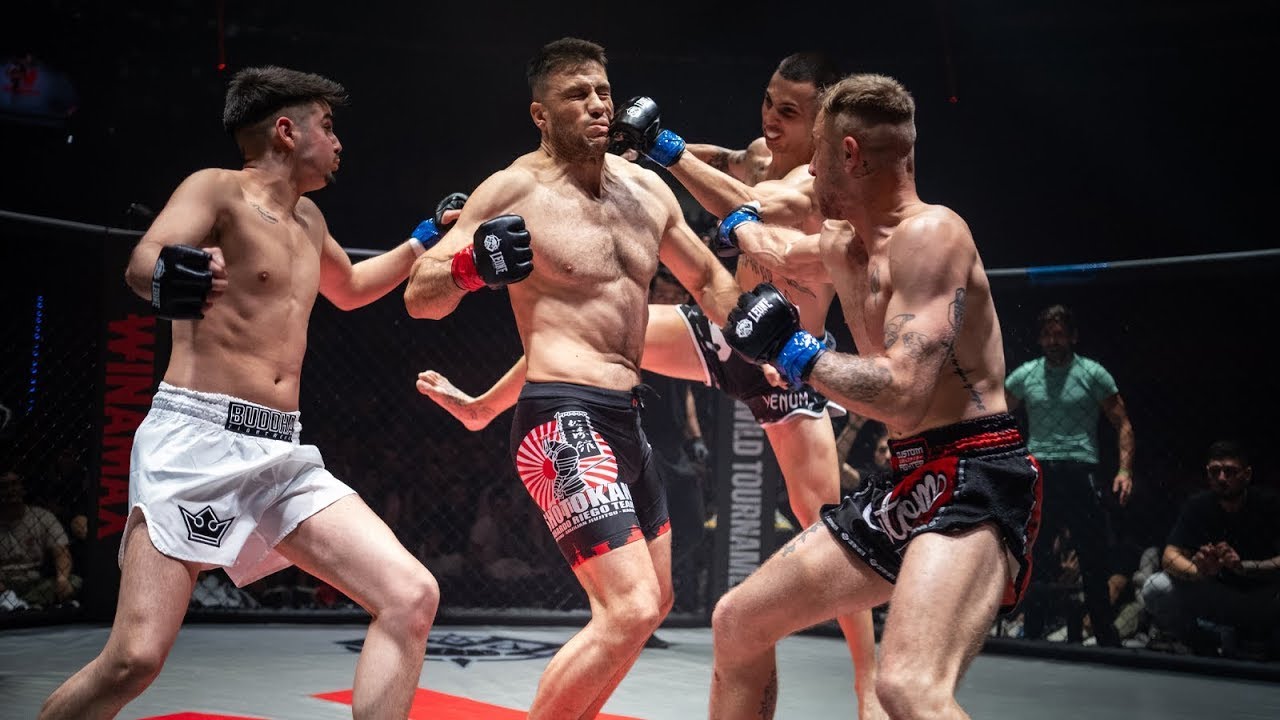Así es un 3vs1 en MMA #jordiwild #mma #mmafighter #3v1 - YouTube
