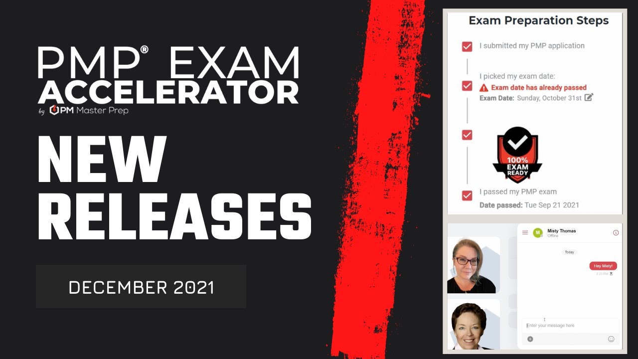 PMP Exam Accelerator New Releases by PM Master Prep - YouTube
