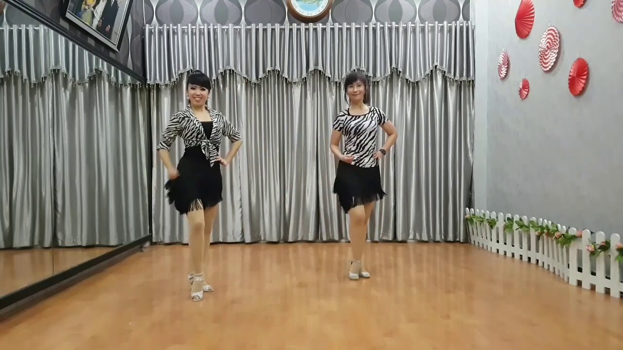 CARDIO JIVE - Line Dance - Demo - YouTube