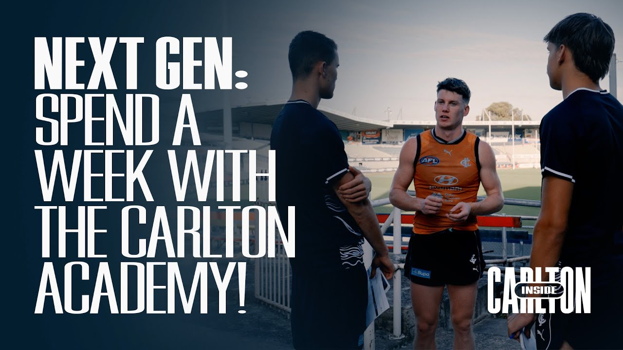 Inside Carlton | Spend a week with the Carlton Academy! - YouTube