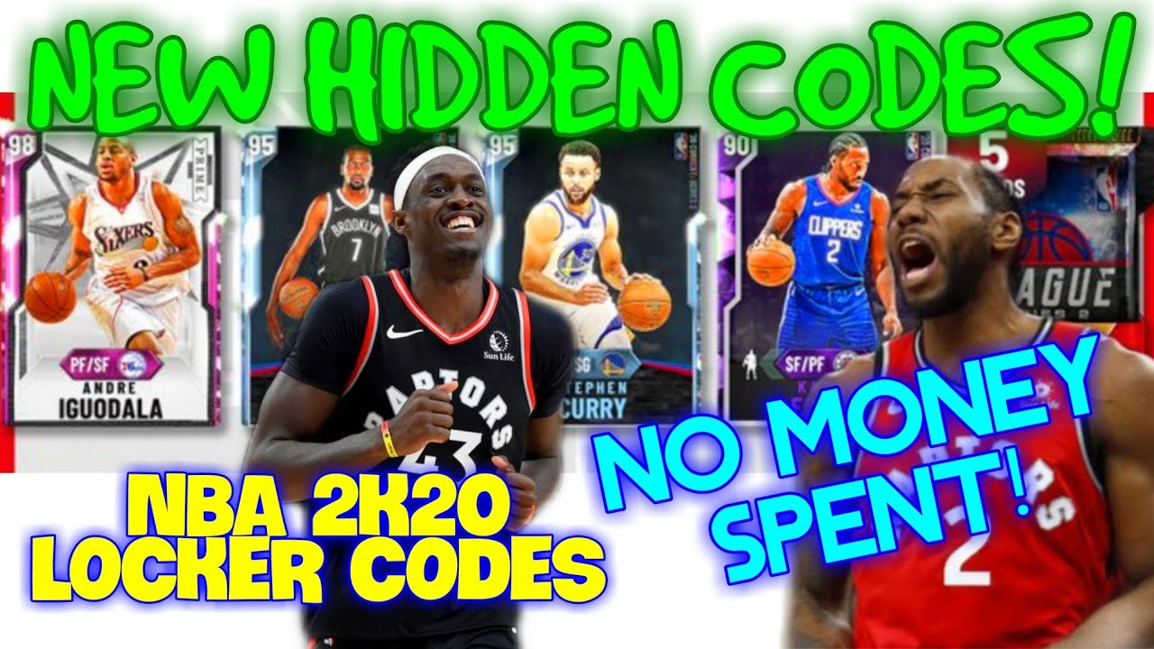 ACTIVE NBA LOCKER CODES KAWHI LEONARD CAMPUS LEGEND NBA 2K20 Locker ...
