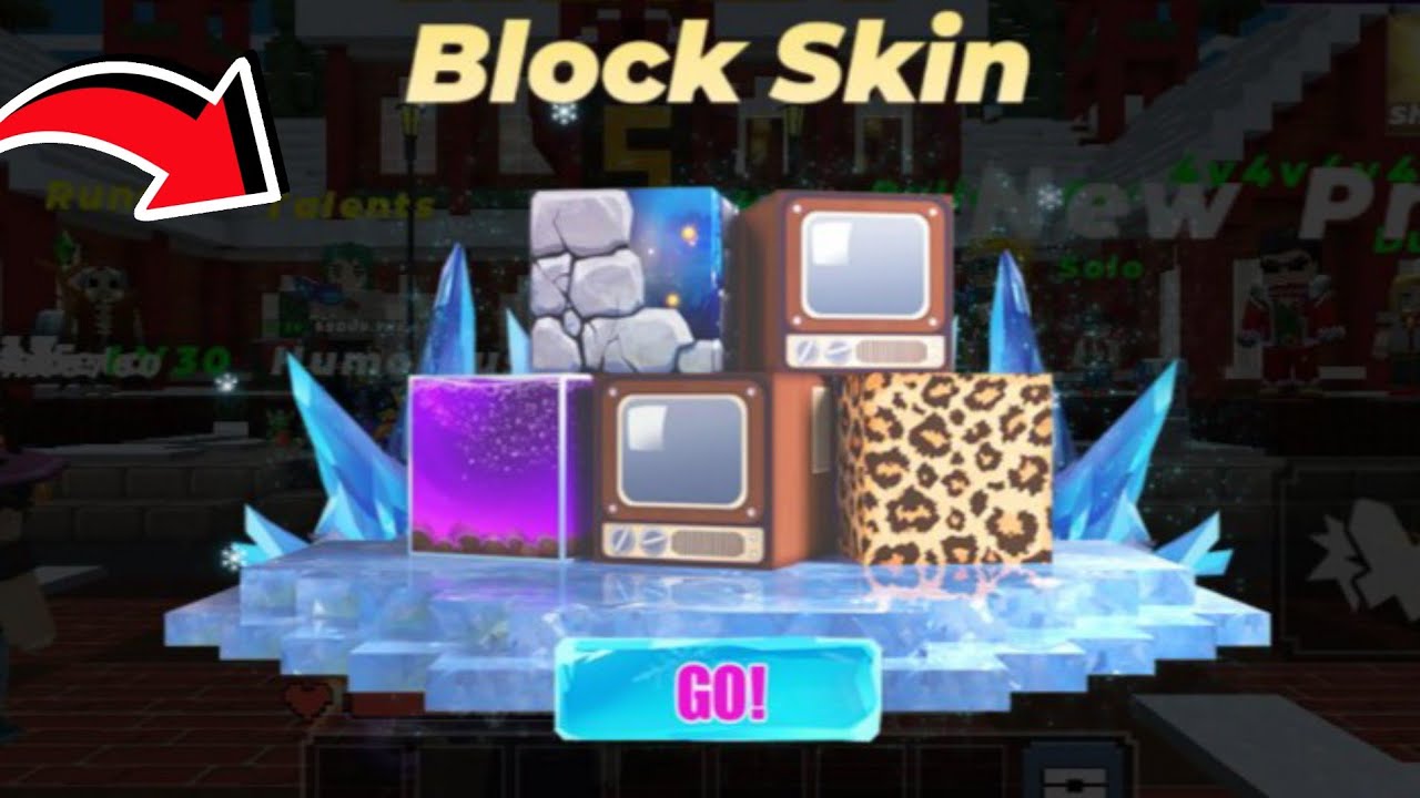 NEW BLOCK SKIN In Bed Wars Blockman GO! - YouTube