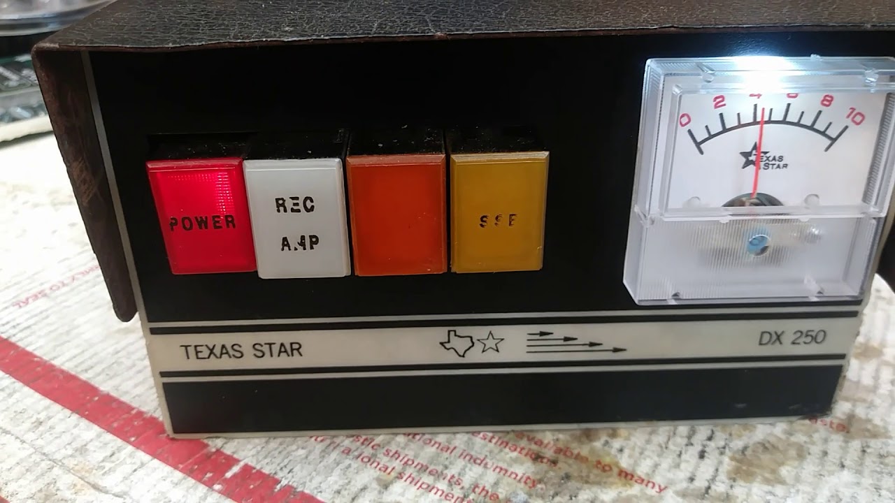 Donated Texas Star DX250 - YouTube